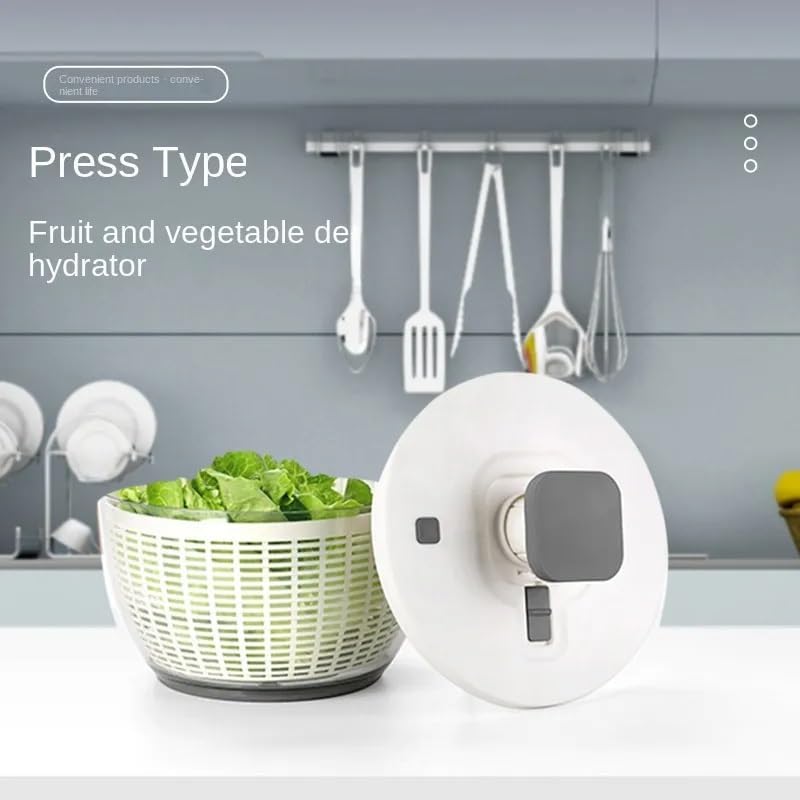 Salad Vegetable Dryer Lettuce Cleaner and Dryer for Onion Berries ...