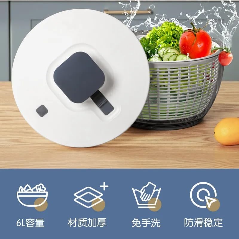 Salad Vegetable Dryer Lettuce Cleaner and Dryer for Onion Berries ...